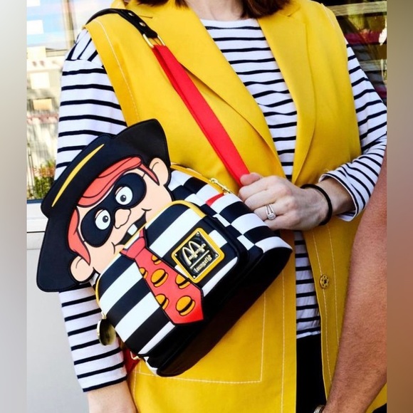 Loungefly | Bags | Loungefly Mcdonalds Hamburglar Cosplay Mini Backpack ...